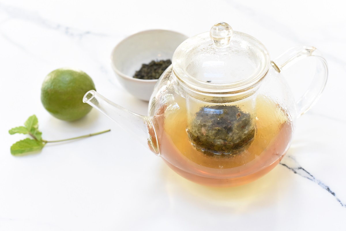 Lime-a-licious Mint Tea - The Happy Body Project