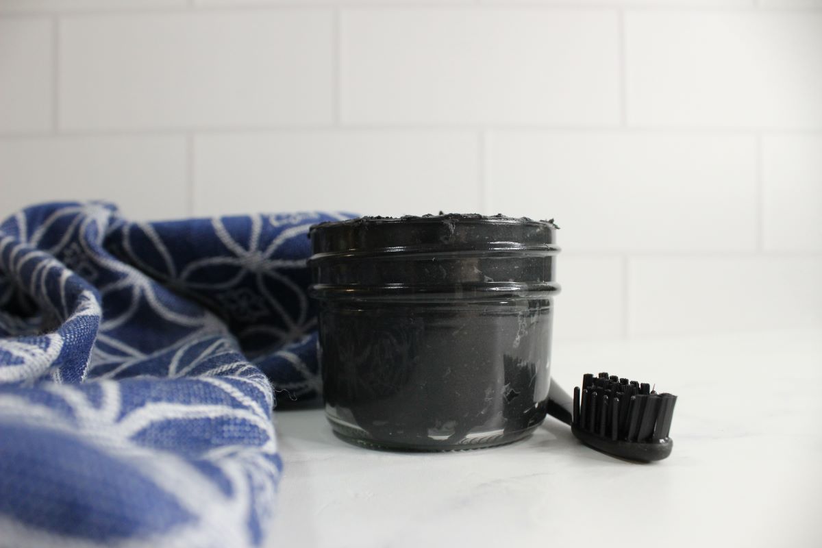 DIY Activated Charcoal Toothpaste - The Happy Body Project