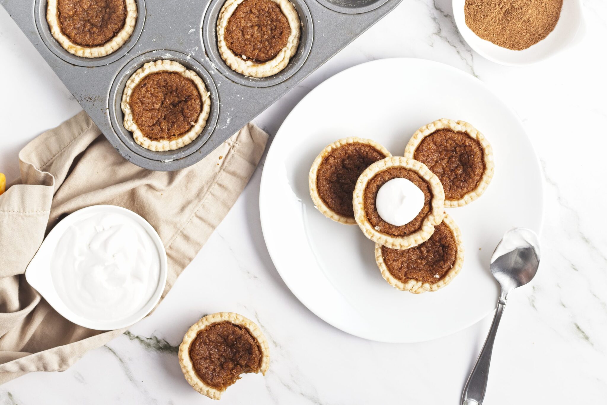 Gluten Free Mini Pumpkin Pies - The Happy Body Project