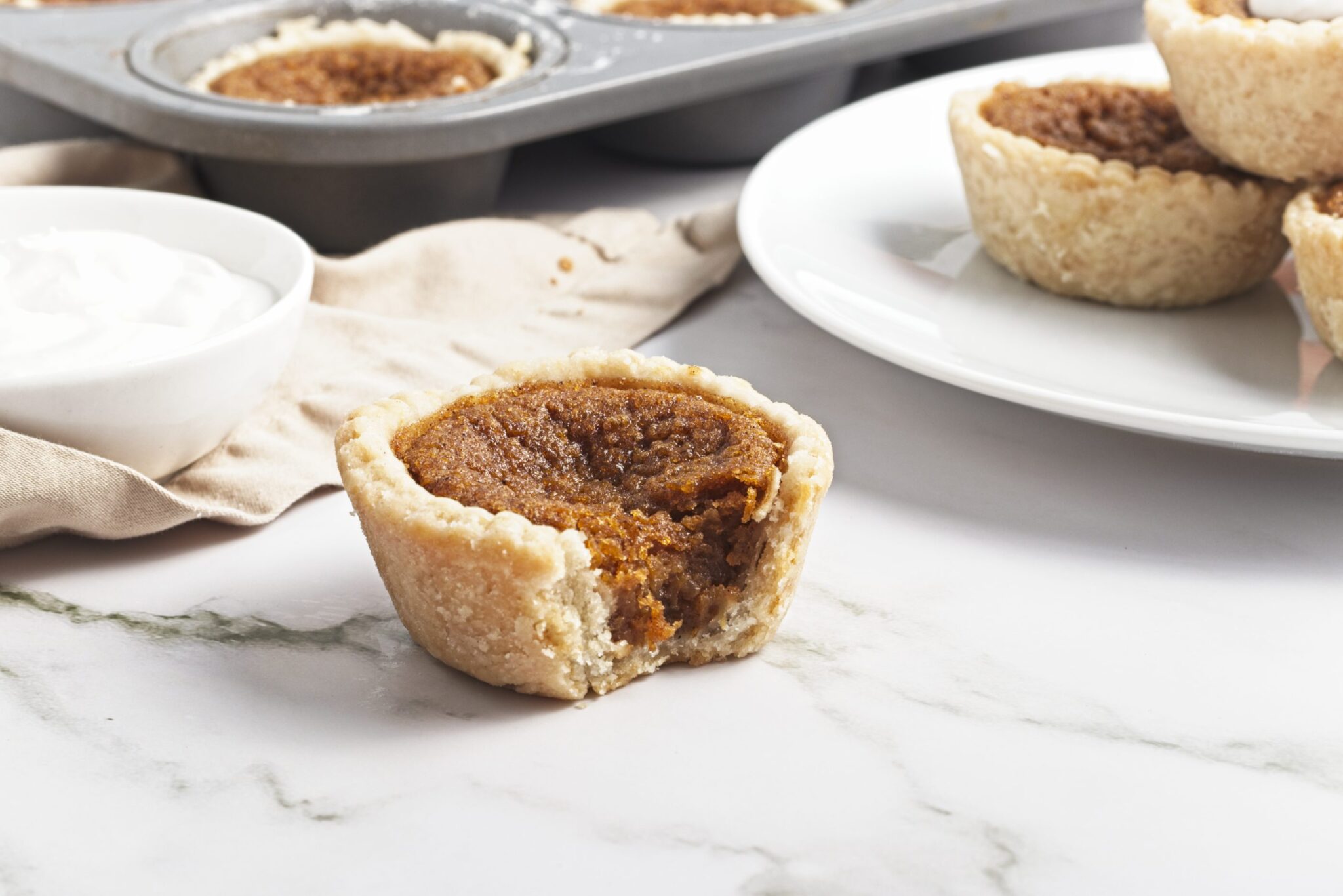 Gluten Free Mini Pumpkin Pies - The Happy Body Project