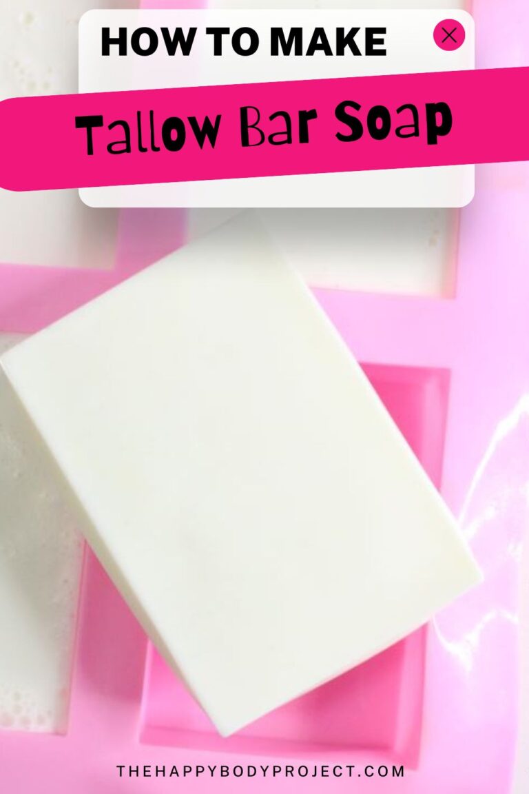 Homemade Bar Soap - The Happy Body Project