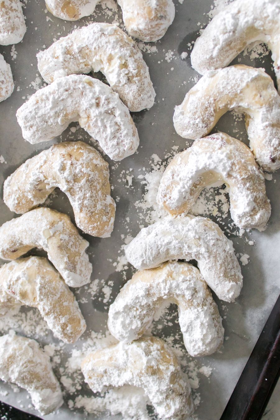 Pecan Crescent Cookies - The Happy Body Project