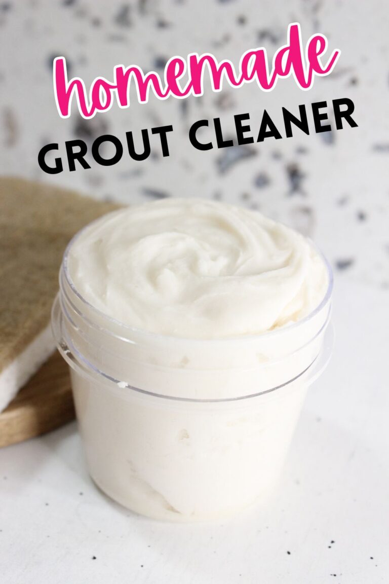 DIY Grout Cleaner - The Happy Body Project
