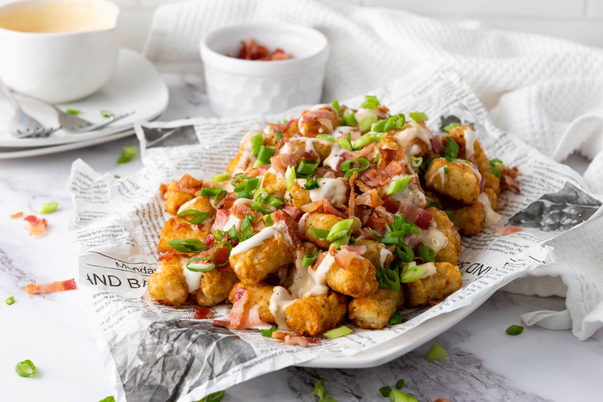 Loaded Tater Tots - The Happy Body Project