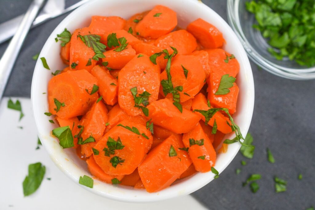 Brown "Sugar" Glazed Carrots - The Happy Body Project